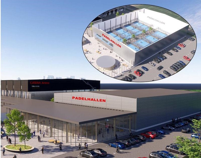 Padelhall Arenastaden, Ängelholm - Smidmek